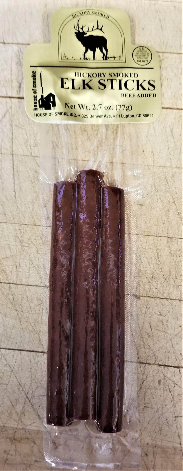 Elk Sausage Stick - Wild Game Meat